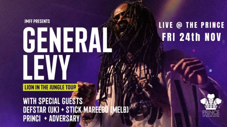 General Levy @ The Prince of Wales Hotel, Bunbury – Dancehall Reggae ...