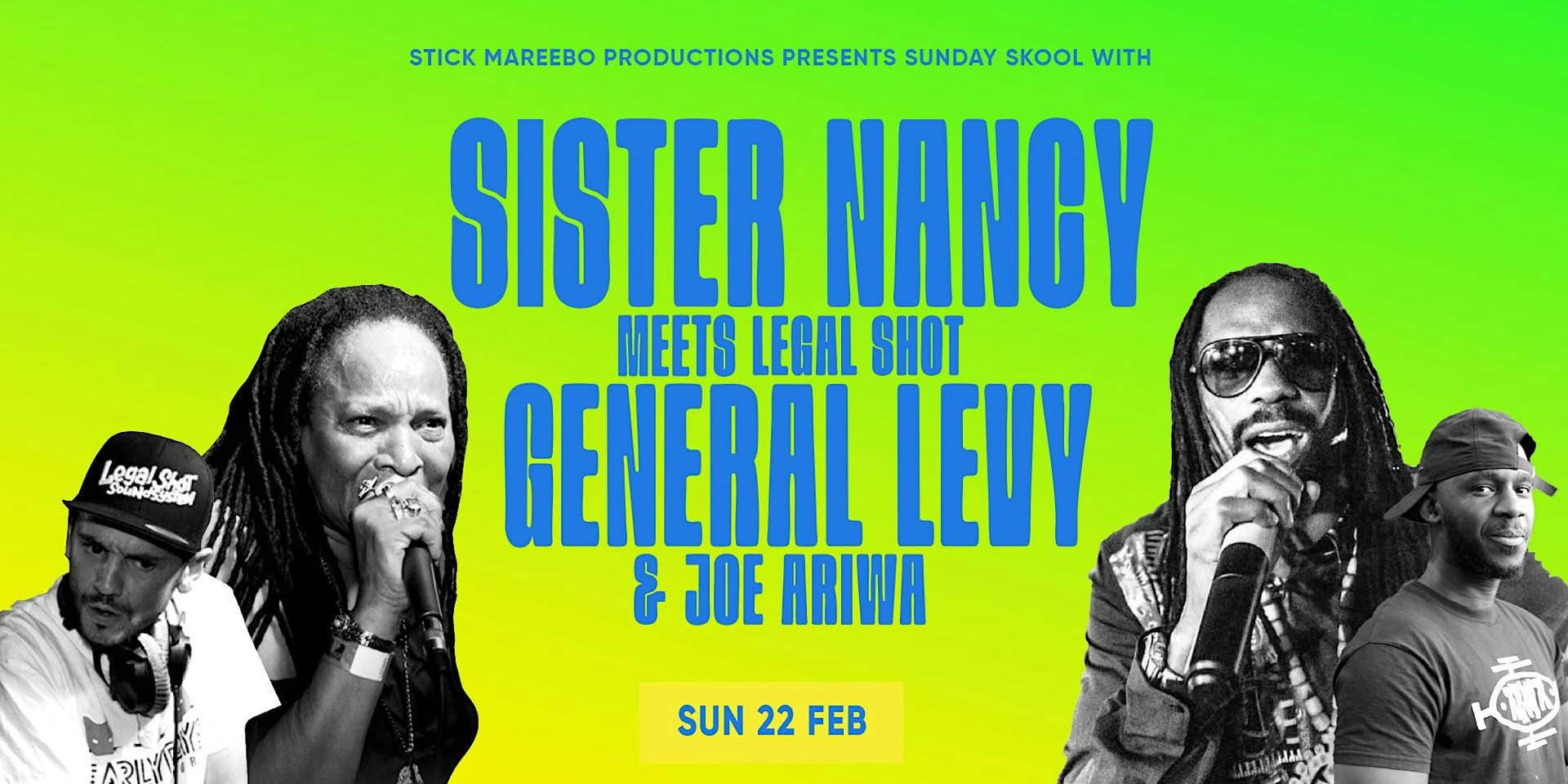 Sister Nancy & General Levy – Junglist and Reggae Massive – Dancehall ...
